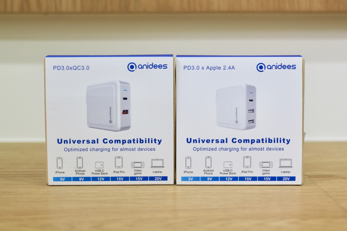 筆電 + 手機一起充電！開箱實測 anidees 快充充電器 - C Jay Tech