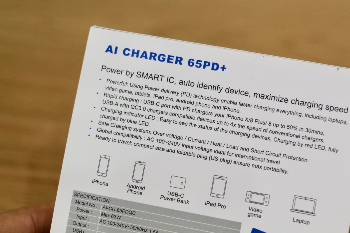 筆電 + 手機一起充電！開箱實測 anidees 快充充電器 - C Jay Tech