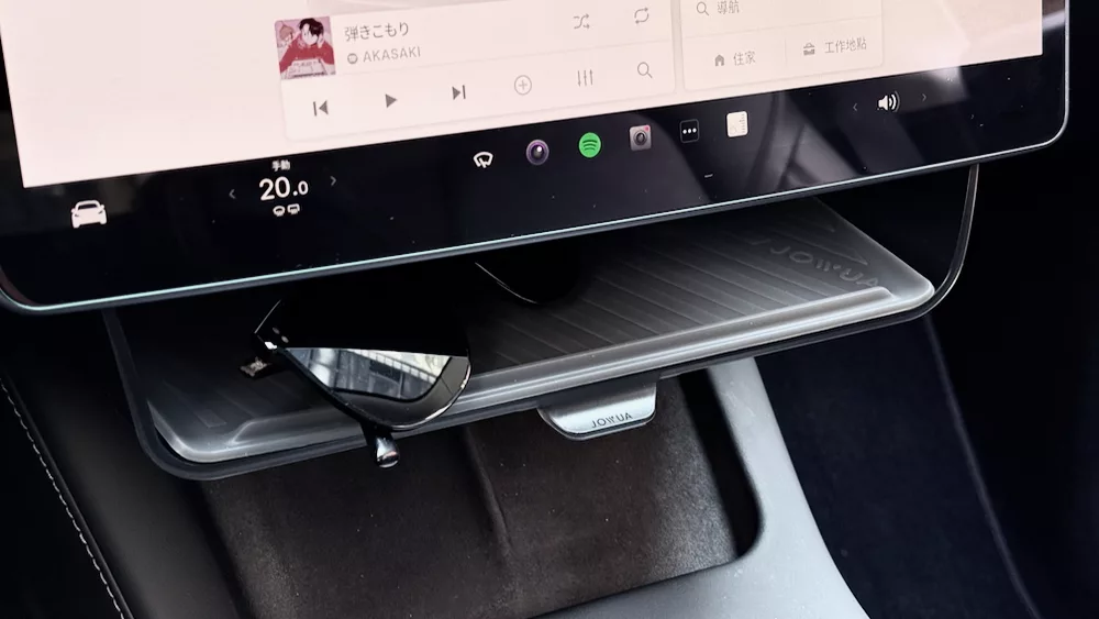 特斯拉收納配件 Jowua 隱藏式螢幕收納組 開箱分享 - CJay Tech